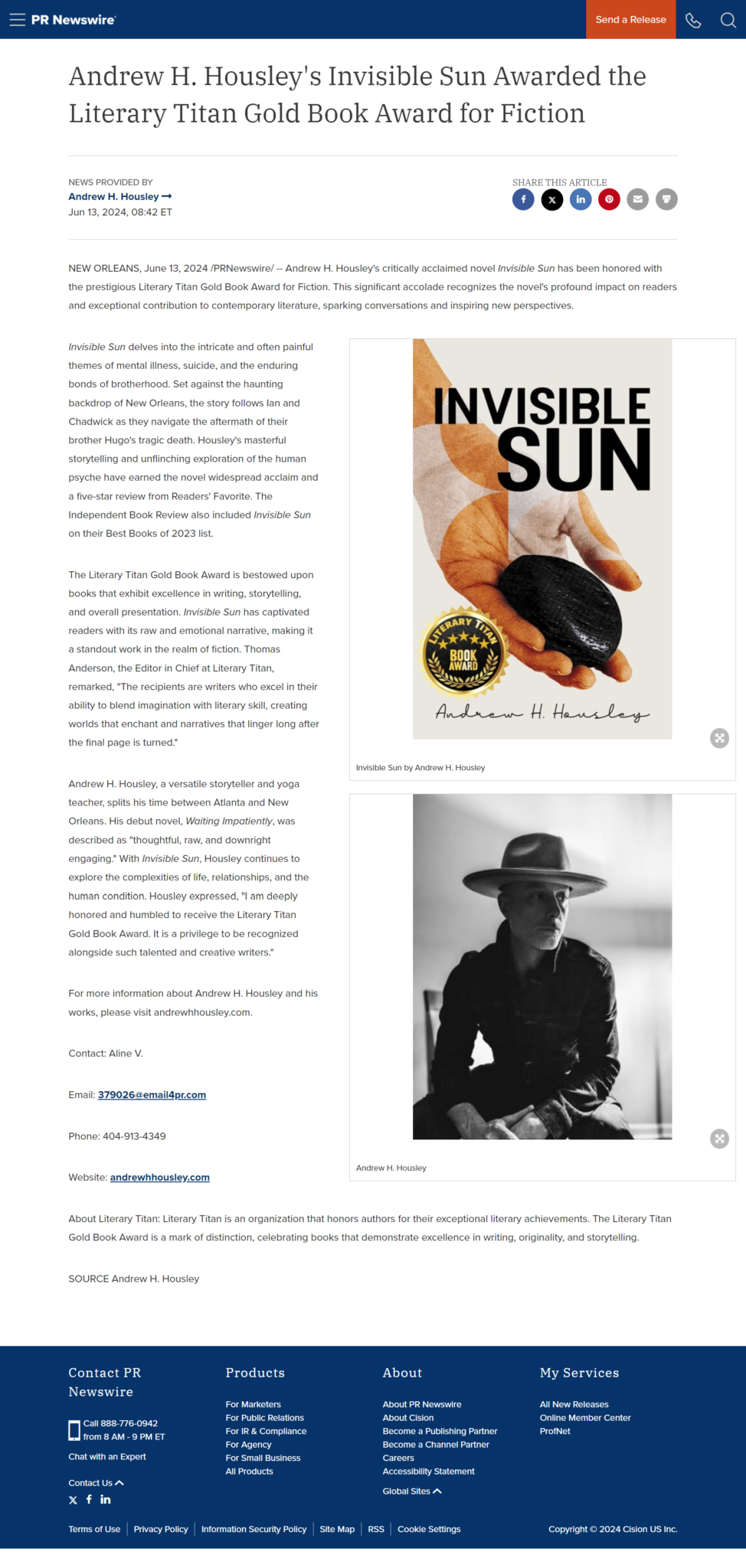 How to Write a Book Press Release: Template and Examples