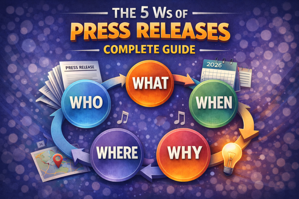 The 5 Ws of Press Releases: 2026 Complete Guide