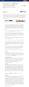 Sports Press Release Examples